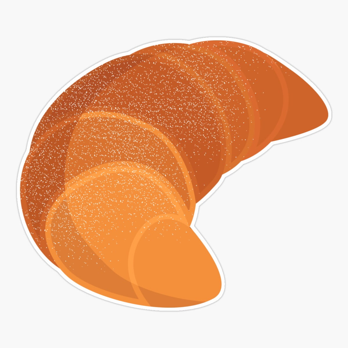 DOPASTICKER Fresh, Croissant, Baking Sticker, Phone Sticker Car Sticker ...