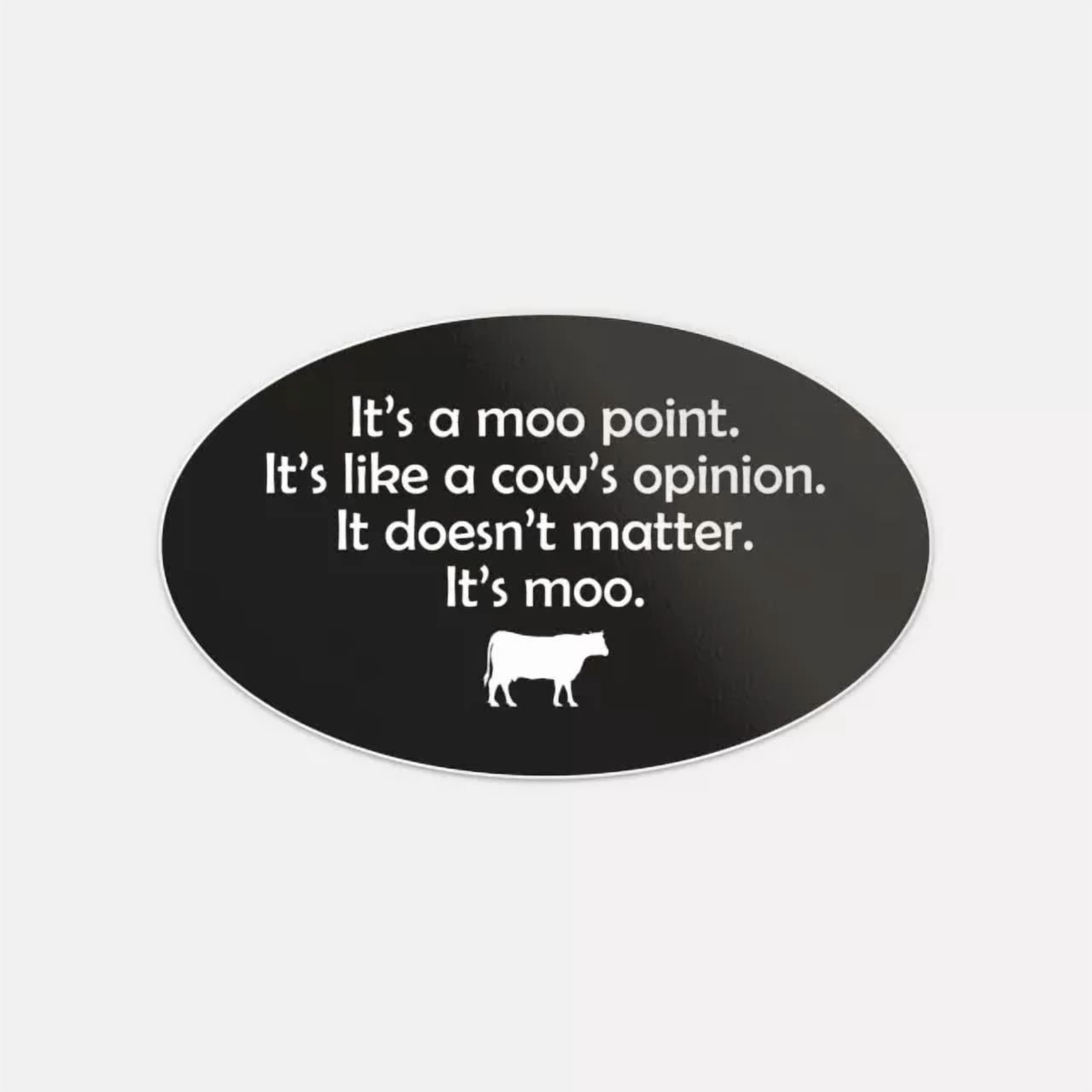 DOPASTICKER Friends Moo Point Sticker Decal Phone Decal Water Bottle ...