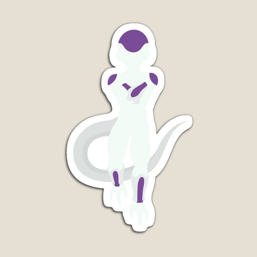 DOPASTICKER Frieza Fourth Form Minimalist Decorative Laptop, Phone ...