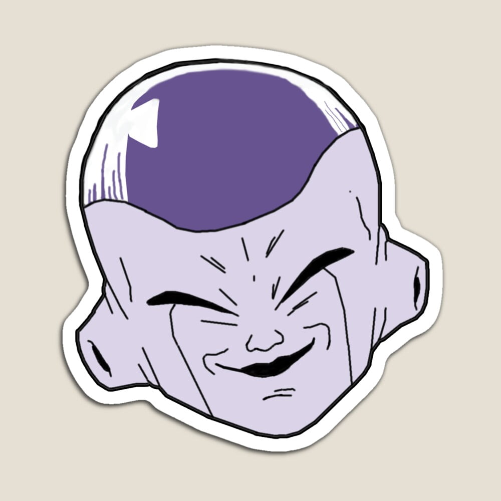 DOPASTICKER Frieza Smile (Face Only) Decorative Laptop, Phone Stickers ...