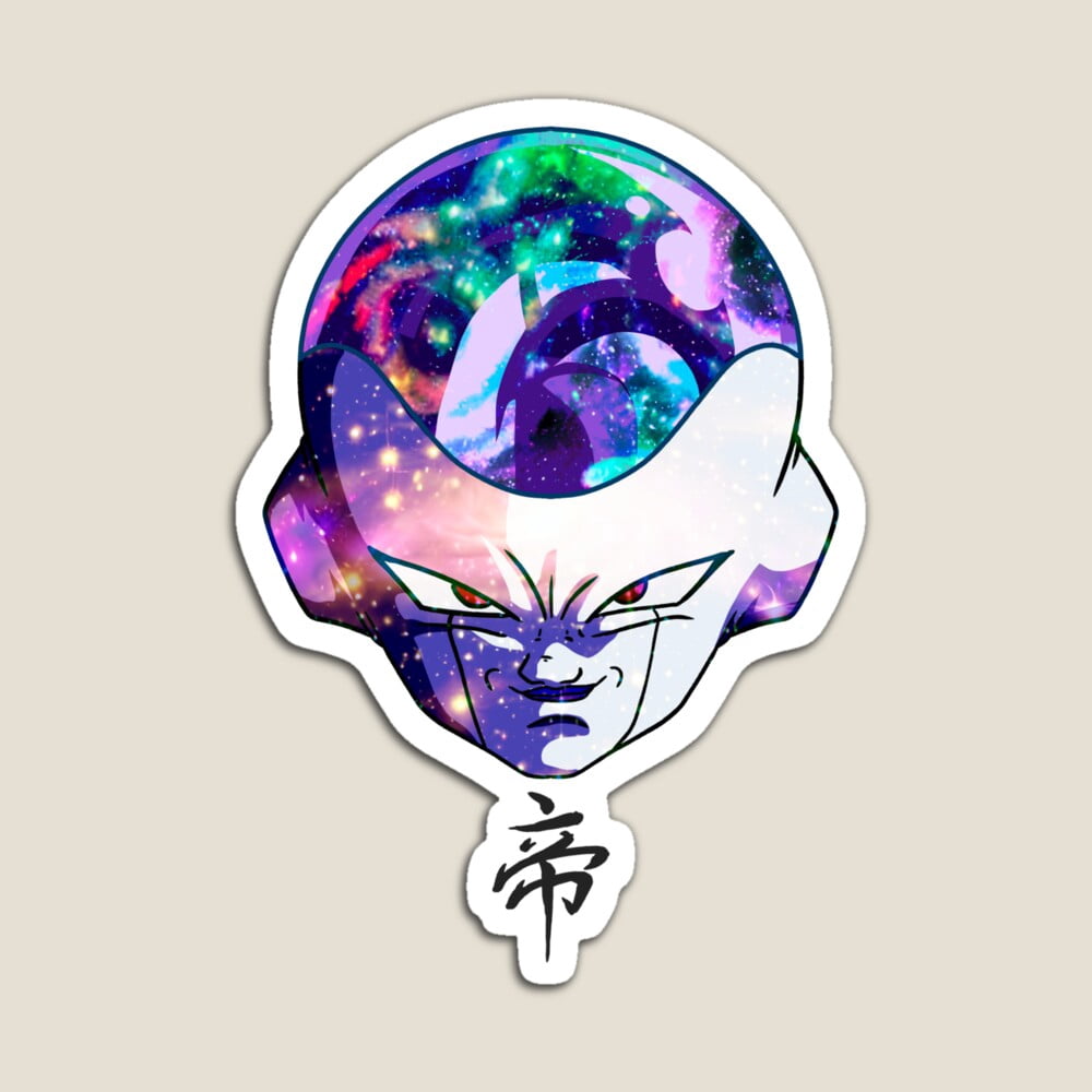 DOPASTICKER Frieza, The Emperor Of The Galaxy Head Japan Decorative ...