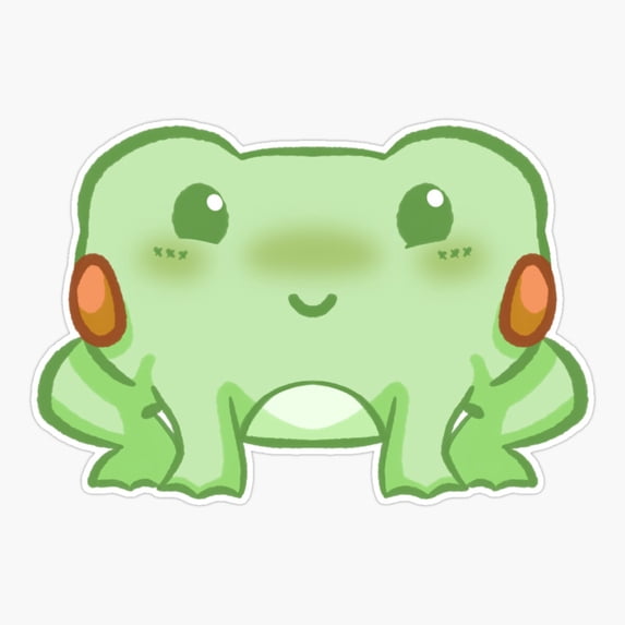 DOPASTICKER Frog Sticker, Phone Sticker Water Bottle Stickers Car ...