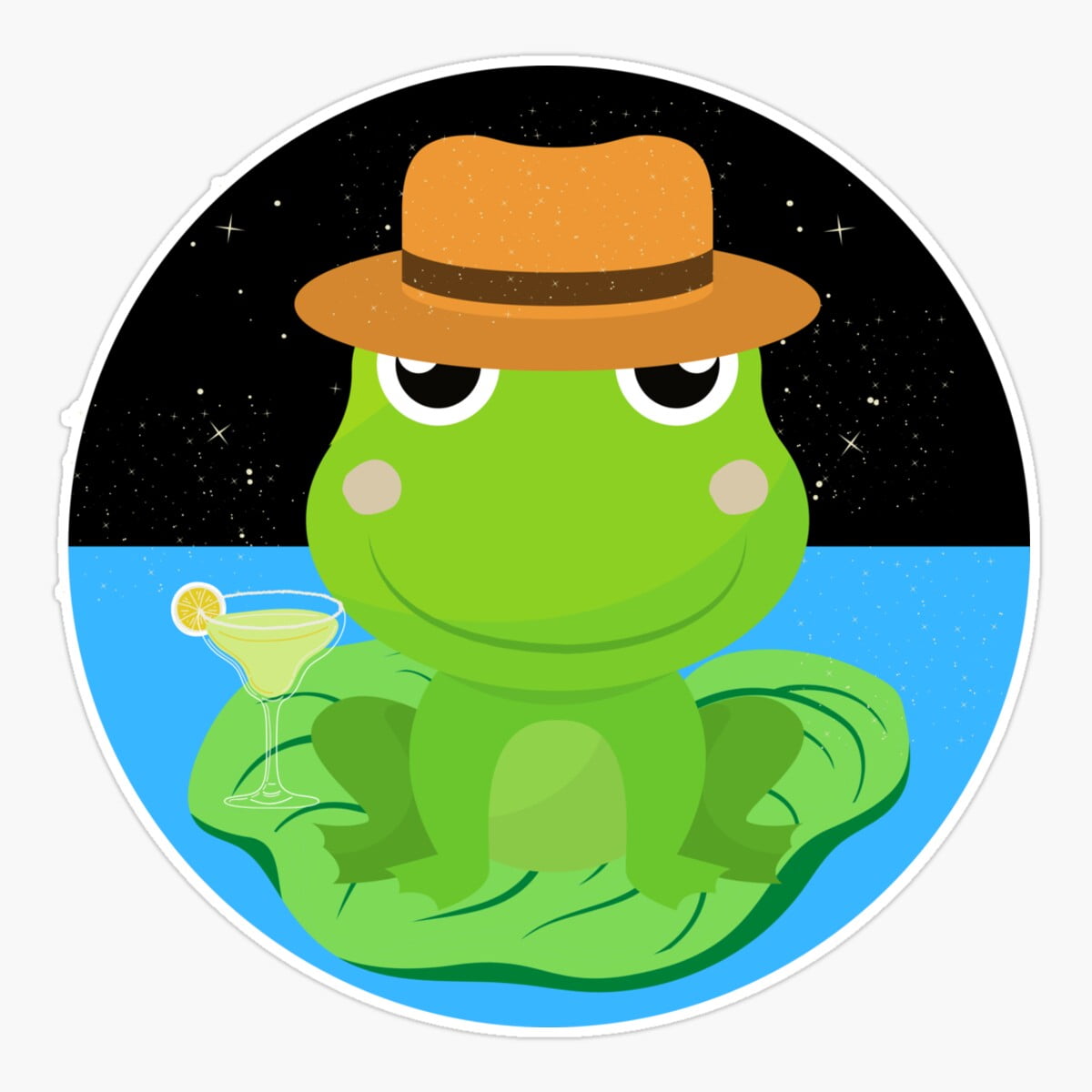 DOPASTICKER Froggie Sticker, Phone Sticker Car Stickers, Birthday Gift ...