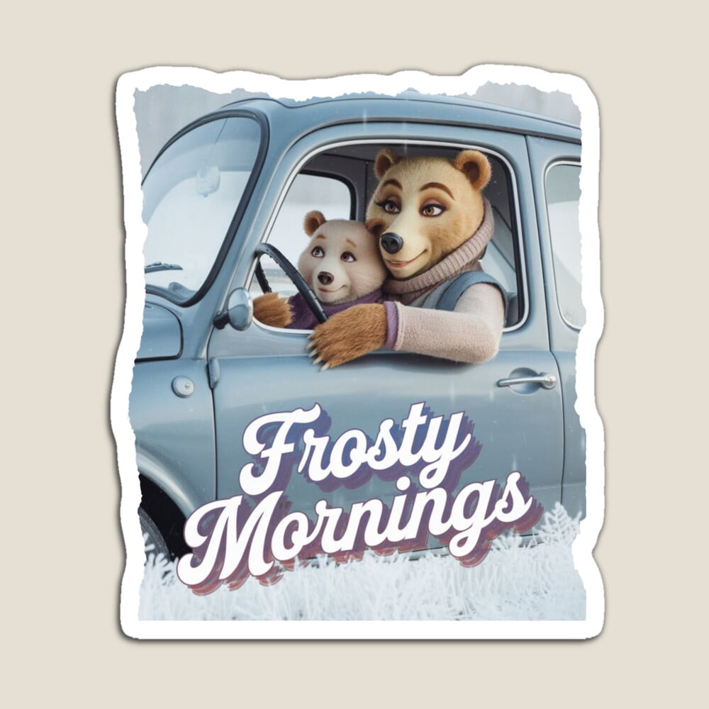 DOPASTICKER Frosty Mornings Sticker - 8086 Hot Trending Stickers Phone ...