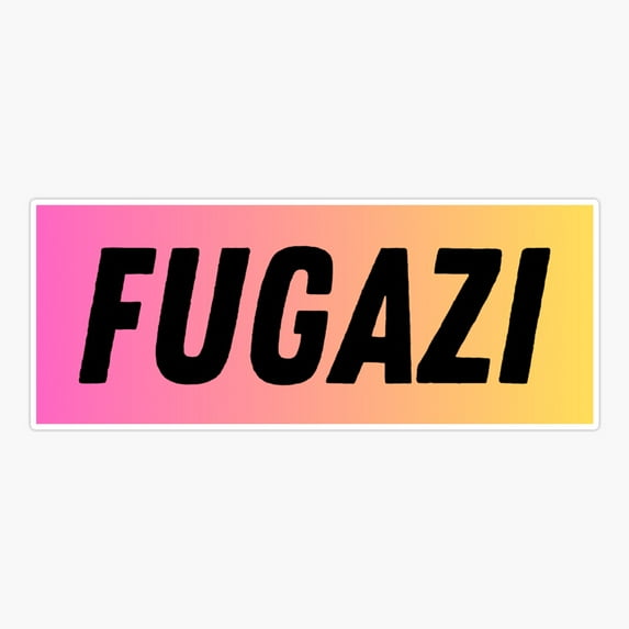 DOPASTICKER Fugazi Sticker, Phone Sticker Car Stickers, Birthday Gift ...