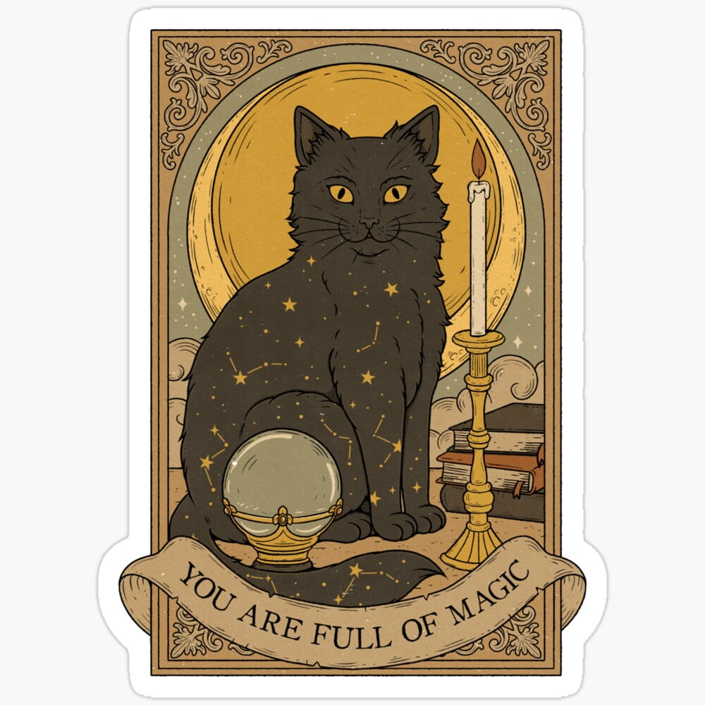 DOPASTICKER Full Of Magic Perfect Sticker Gift Everyone Phone Decal ...