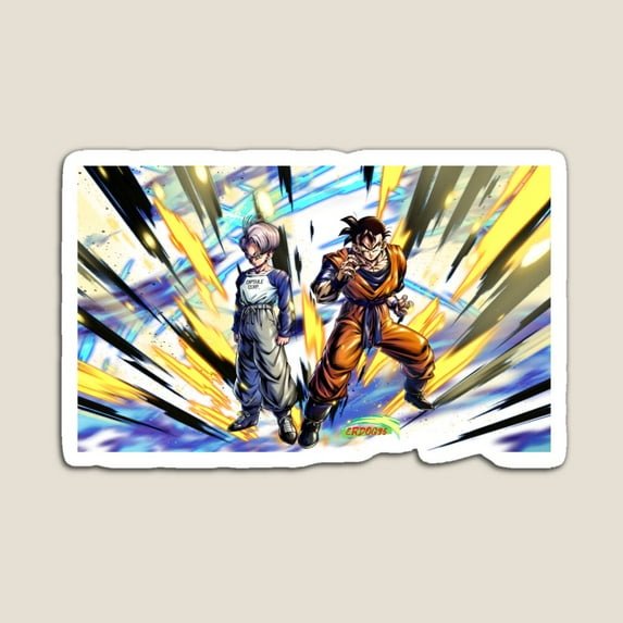 DOPASTICKER Future Gohan And Trunks Decorative Laptop, Phone Stickers ...