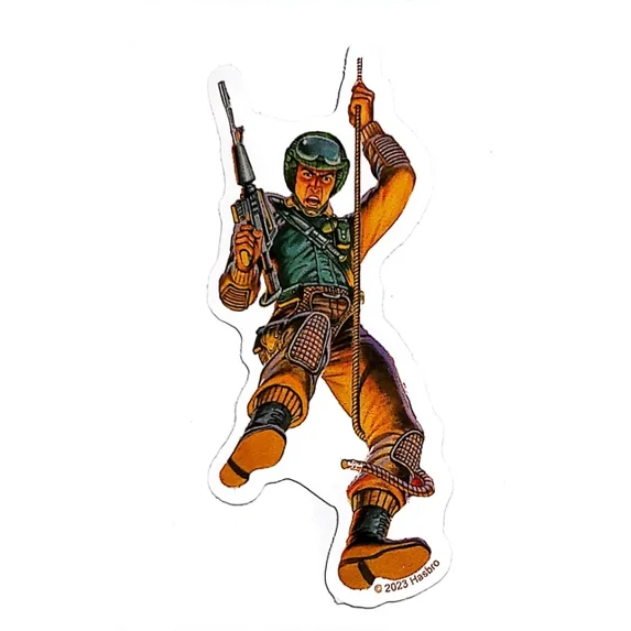 DOPASTICKER G.I. Joe Classified Real American Hero Airborne Sticker ...