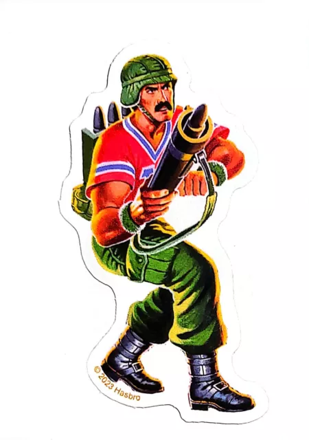DOPASTICKER G.I. Joe Classified Real American Hero Bazooka Sticker ...