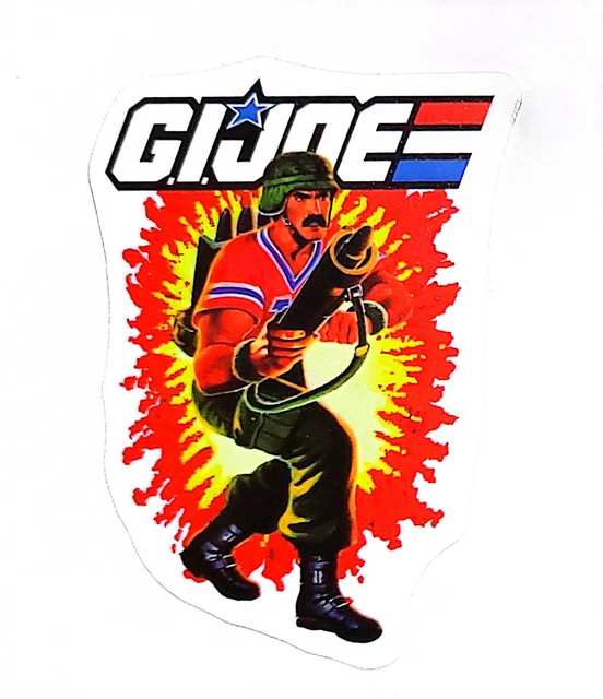 DOPASTICKER G.I. Joe Classified Real American Hero Bazooka Sticker ...