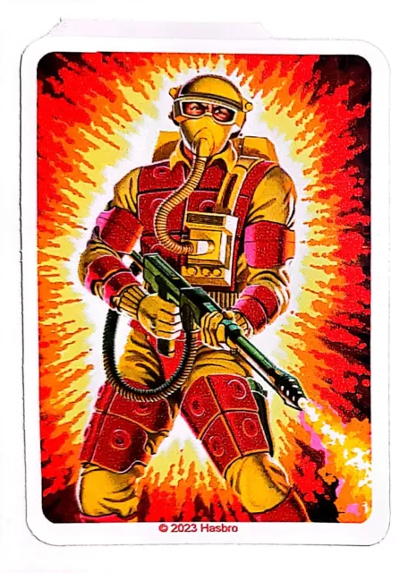 DOPASTICKER G.I. Joe Classified Real American Hero Blowtorch Sticker ...