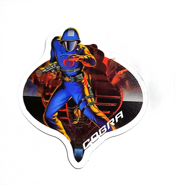 DOPASTICKER G.I. Joe Classified Real American Hero Cobra Commander ...
