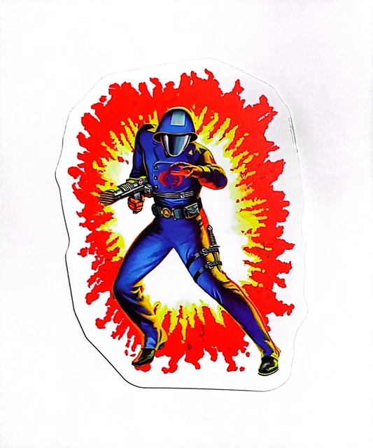 DOPASTICKER G.I. Joe Classified Real American Hero Cobra Commander ...