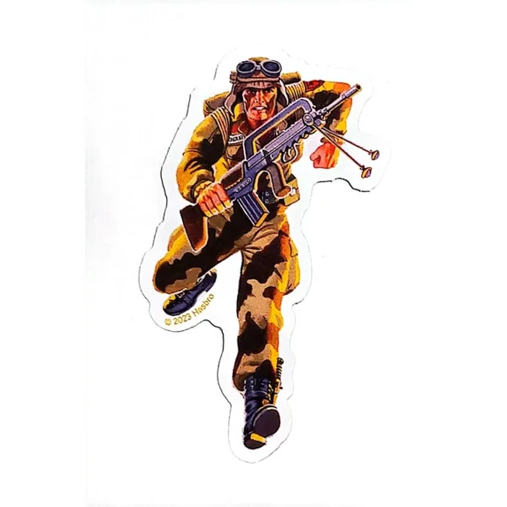 DOPASTICKER G.I. Joe Classified Real American Hero Dusty Sticker Phone ...