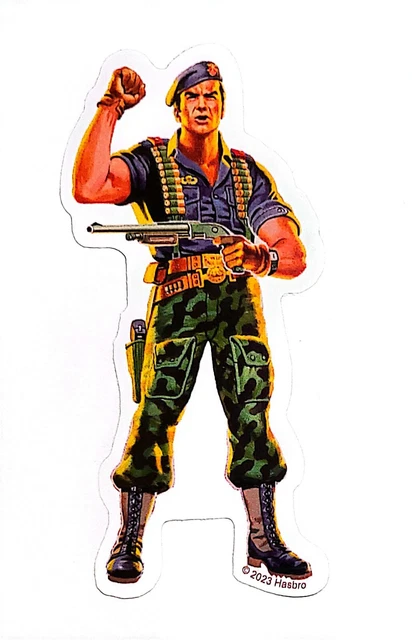DOPASTICKER G.I. Joe Classified Real American Hero Flint Sticker Phone ...