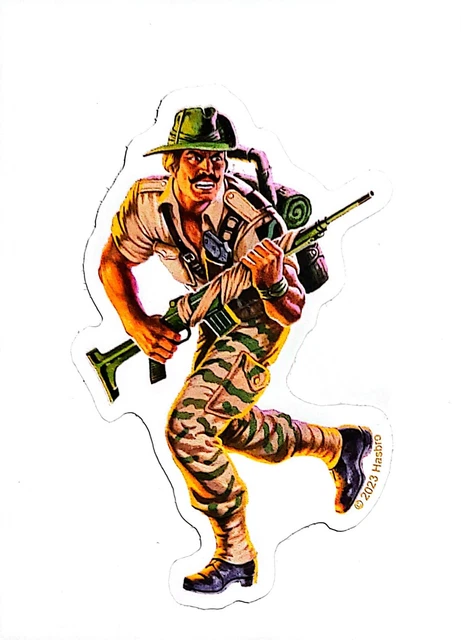 DOPASTICKER G.I. Joe Classified Real American Hero Recondo Sticker ...