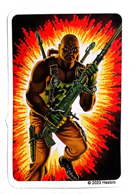 DOPASTICKER G.I. Joe Classified Real American Hero Roadblock Sticker ...