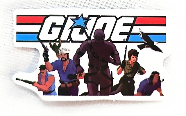 DOPASTICKER G.I. Joe Classified Real American Hero Small Sticker Phone ...