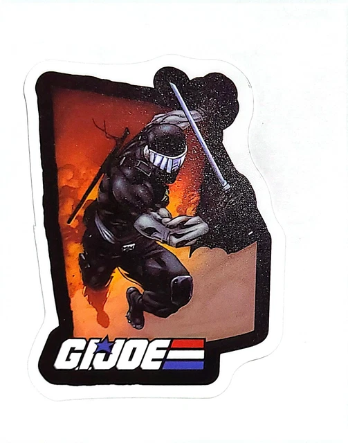 DOPASTICKER G.I. Joe Classified Real American Hero Snake Eyes Sticker ...