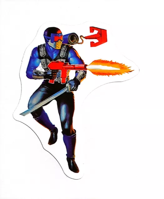 DOPASTICKER G.I. Joe Classified Real American Hero Snake Eyes Sticker ...