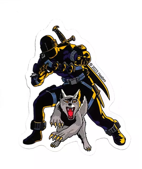 DOPASTICKER G.I. Joe Classified Real American Hero Snake Eyes Timber ...