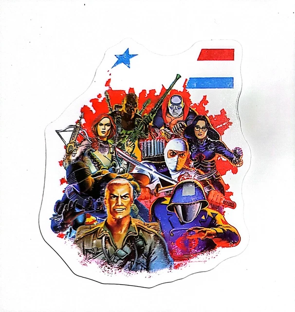 DOPASTICKER G.I. Joe Classified Real American Hero Sticker Phone Decal ...