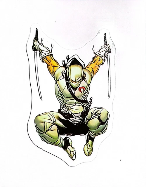 DOPASTICKER G.I. Joe Classified Real American Hero Storm Shadow Sticker ...