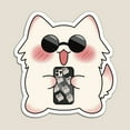 DOPASTICKER G0Jo S@Toru Se.Lfie Cat Decorative Laptop, Phone Stickers ...