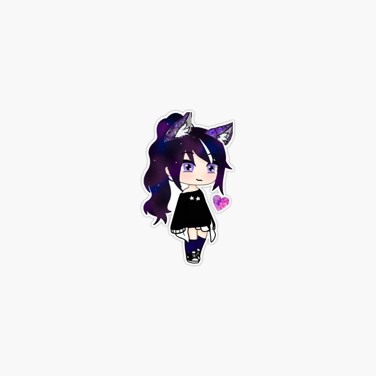 DOPASTICKER Gacha Life Design, Gacha Life Series-Glmm Sticker, Phone ...
