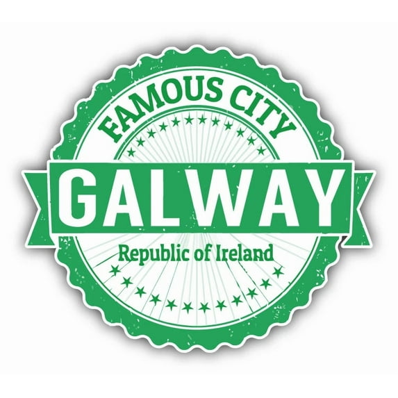 DOPASTICKER Galway City Ireland Travel Car Bumper Sticker Gift You ...