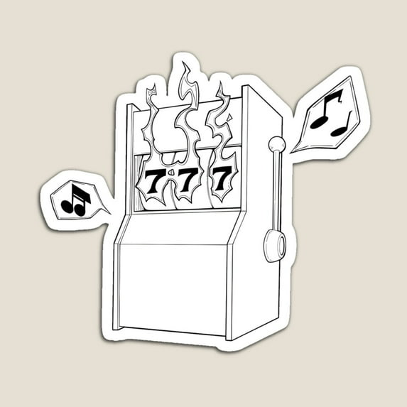 DOPASTICKER Gambling Domain Expansion Decorative Laptop, Phone Stickers ...