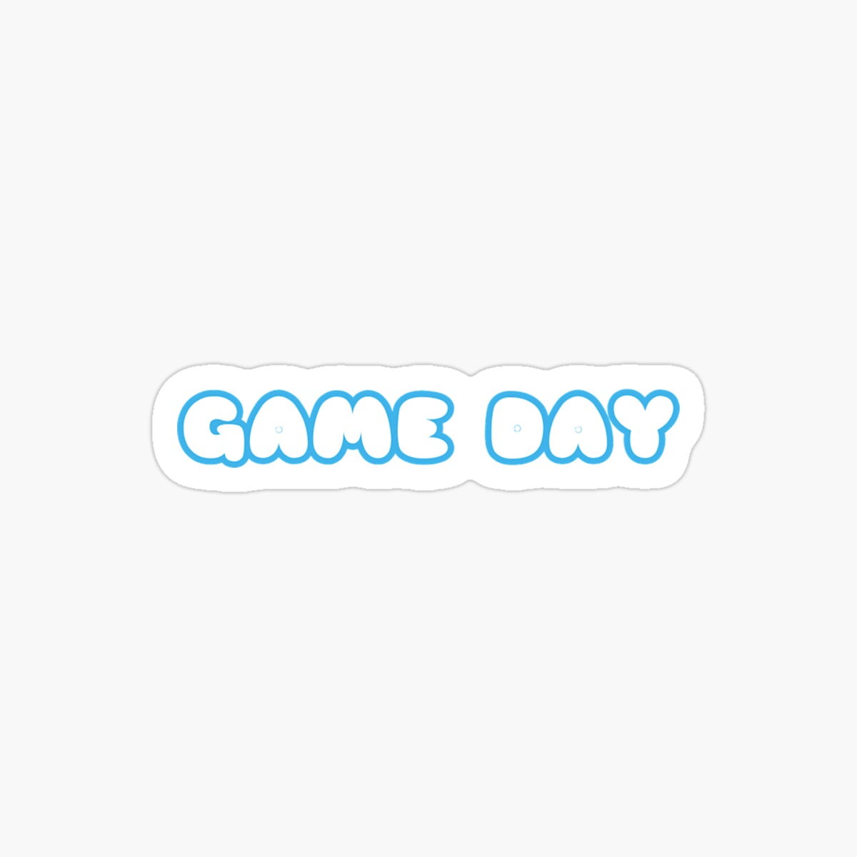 DOPASTICKER Game Day Sticker Waterproof Sticker For Water Bottles ...