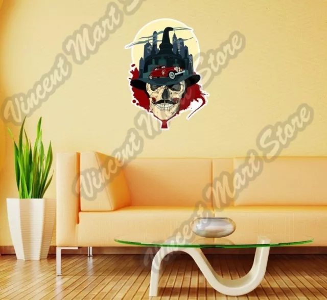 DOPASTICKER Gangster Mafia Chicago Al Capone Gift Wall Sticker Room ...