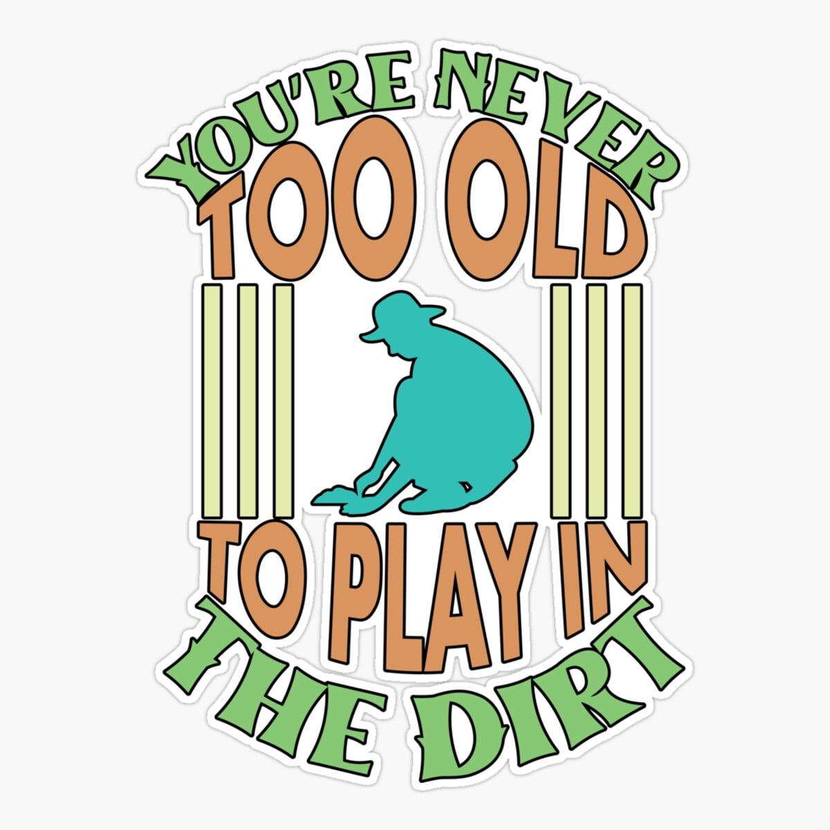 DOPASTICKER Gardening Quotes Retired Plant Lover Garden Queen Sticker ...