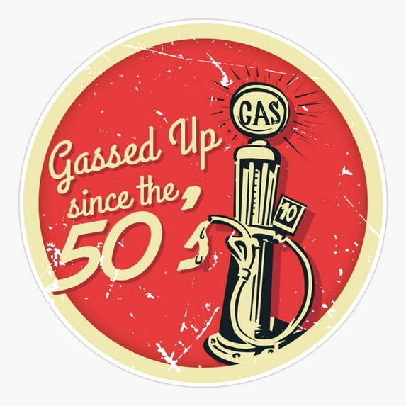 DOPASTICKER Ged Up Since 50S (V1) Sticker, Phone Sticker Car Sticker ...