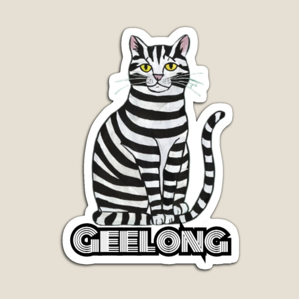 DOPASTICKER Geelong Sticker Hot Trending Stickers Phone Decal Water ...
