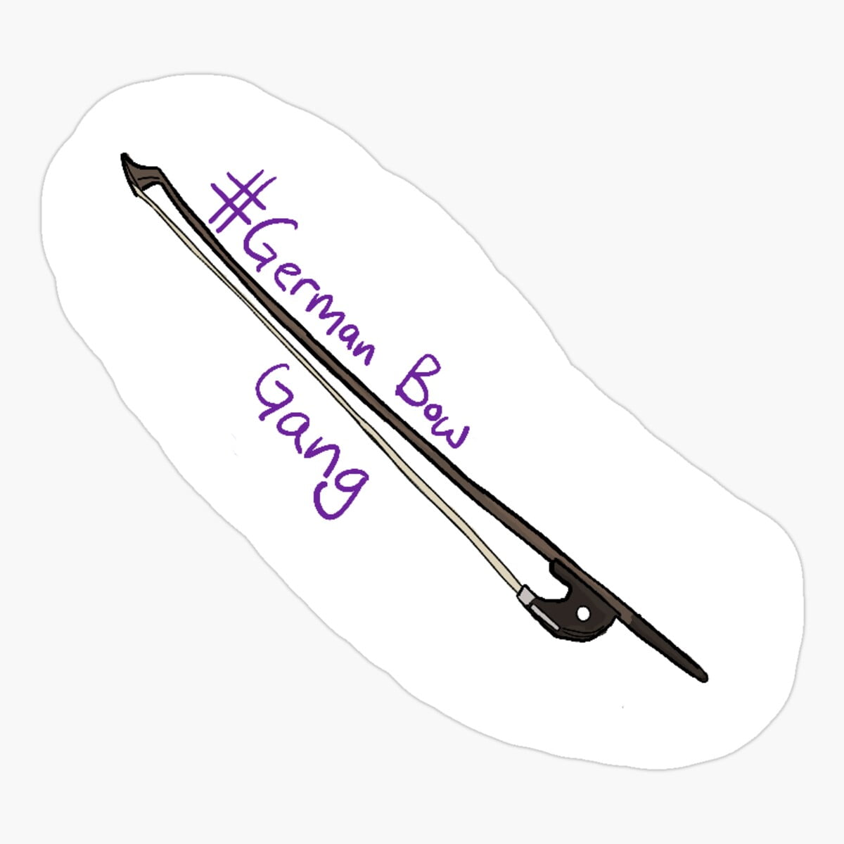 DOPASTICKER German Bow Gang Sticker, Phone Sticker Water Bottle Sticker ...