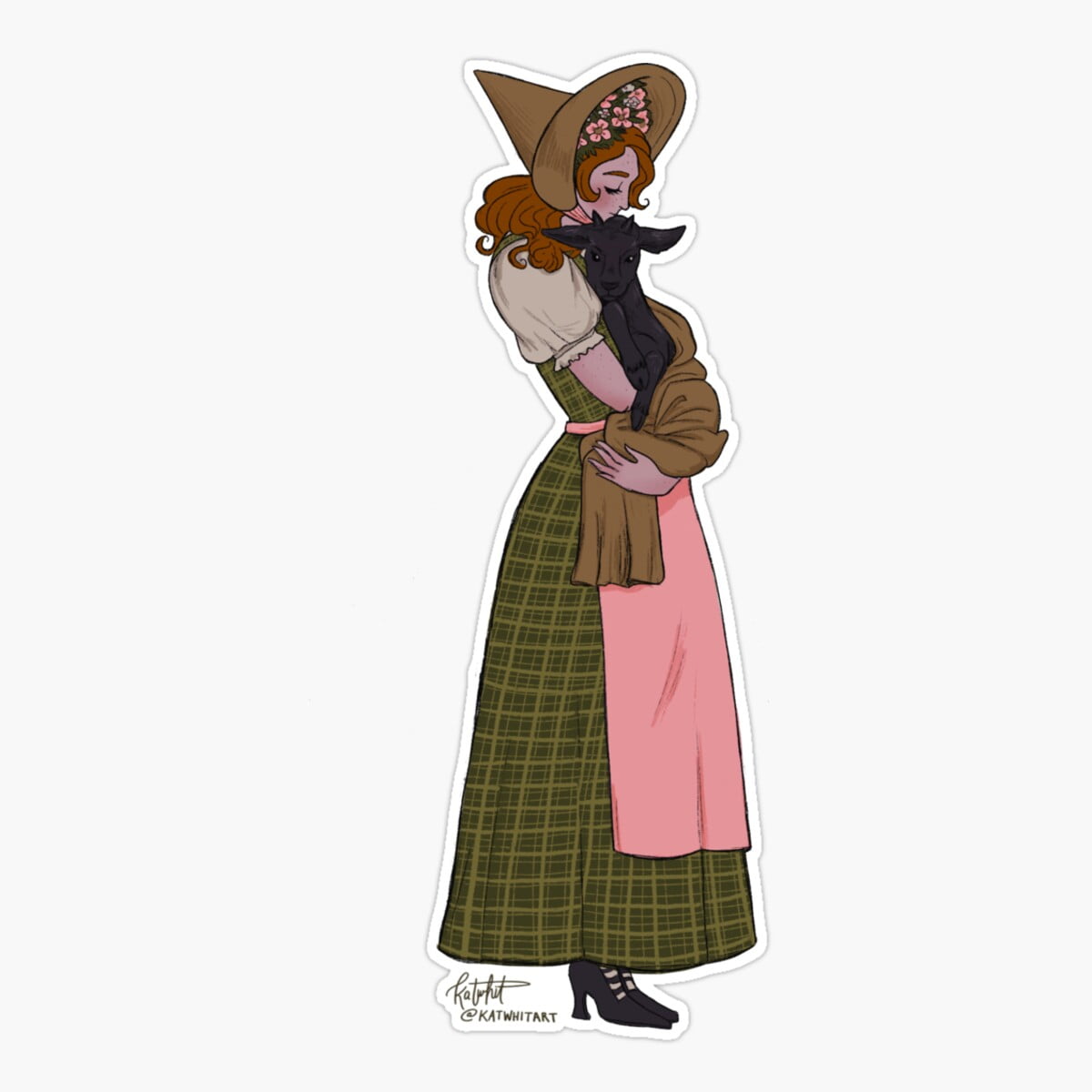 DOPASTICKER German Shepherd Sticker, Phone Sticker Car Stickers ...