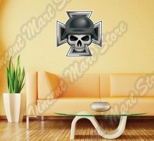 DOPASTICKER German Soldier Iron Cross Military Army Wall Sticker ...