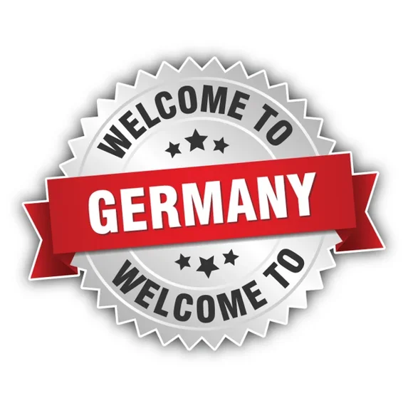 DOPASTICKER Germany Welcome Sticker Decal Phone Decal Water Bottle ...
