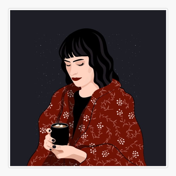 DOPASTICKER Get Well Soon In Red Sticker, Phone Sticker Water Bottle ...