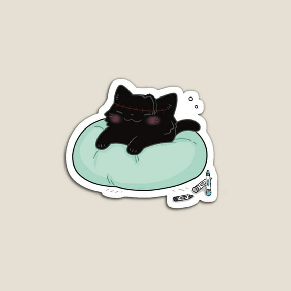 DOPASTICKER Geto Suguru Cat Decorative Laptop, Phone Stickers ...