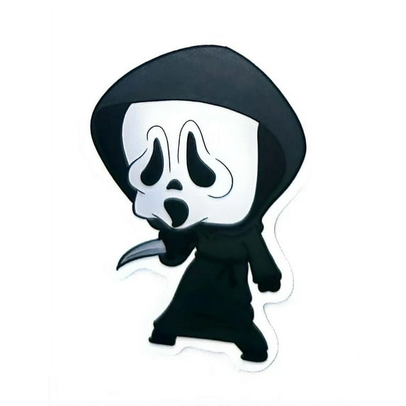 DOPASTICKER Ghostface Scream Anime Manga Horror Sticker Phone Decal ...