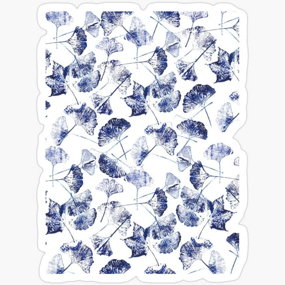 DOPASTICKER Ginkgo And Maple Leaves Pattern Sticker Birthday Gifts ...