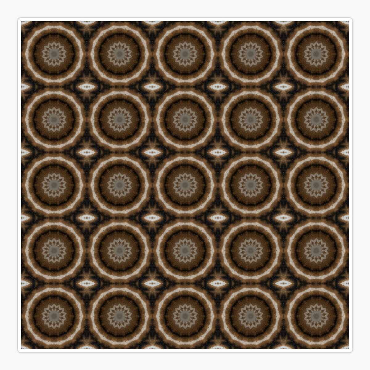 DOPASTICKER Giraffe Hide Texture Kaleidoscope Pattern 32 Sticker, Phone ...