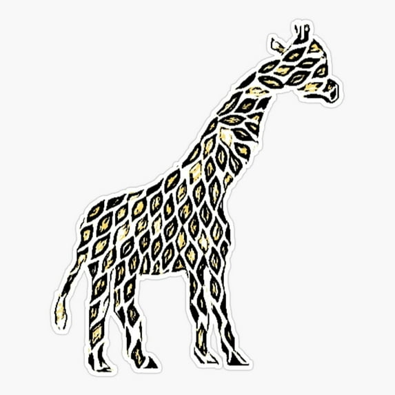 DOPASTICKER Giraffe Sticker, Phone Sticker Water Bottle Sticker Car ...