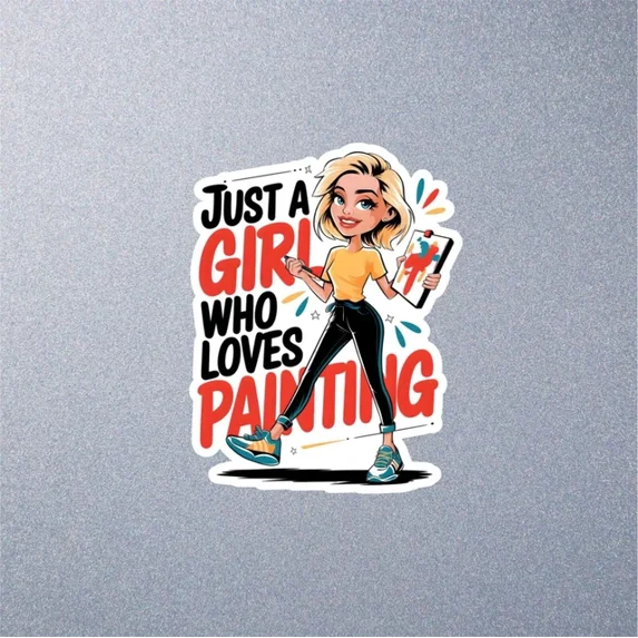 DOPASTICKER Girlfriend Sticker Phone Water Bottle Stickers, Cars ...