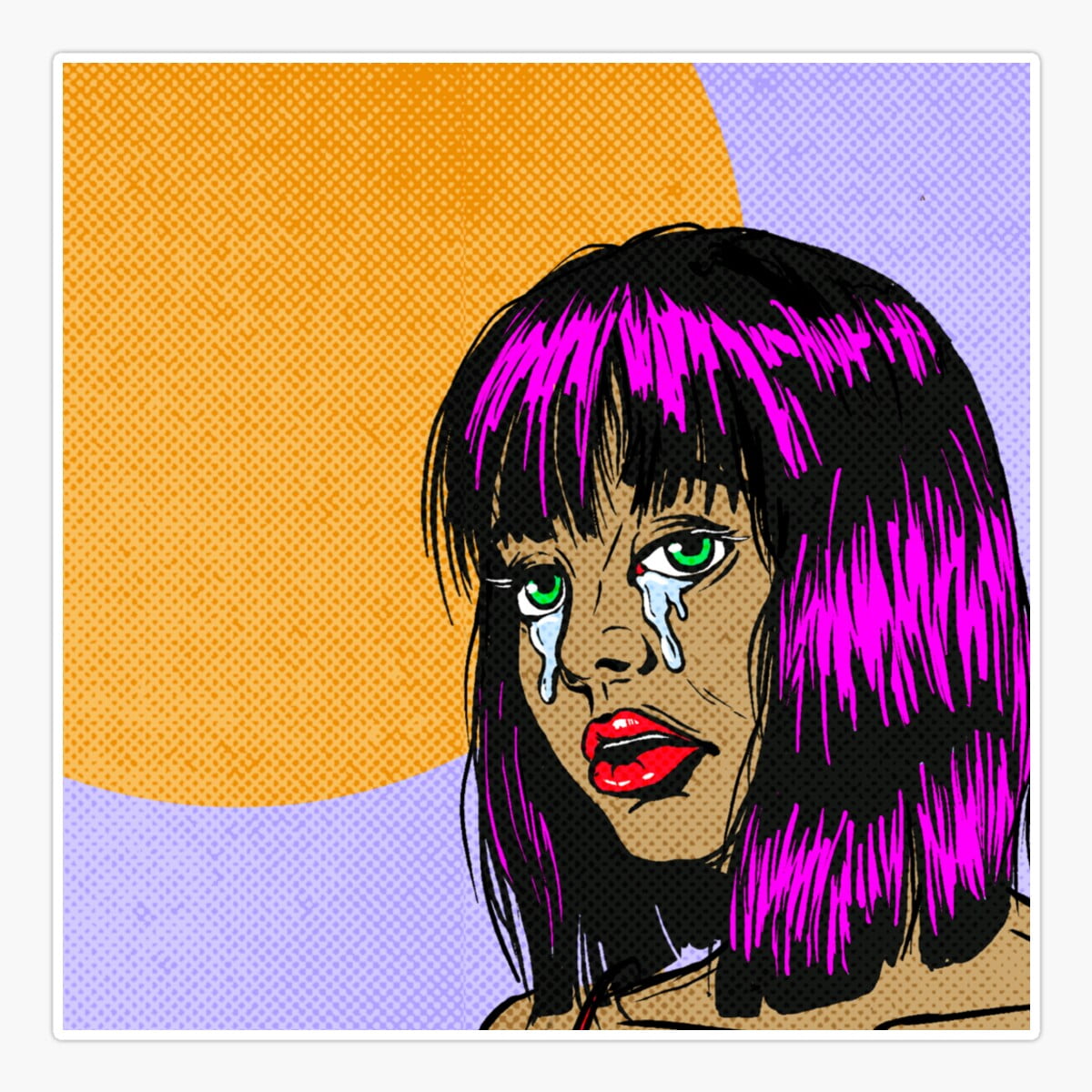 DOPASTICKER Girls Do Cry Sticker, Phone Sticker Car Stickers, Birthday ...