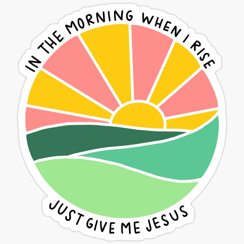 DOPASTICKER Give Me Jesus, Perfect Birthday Gift Everyone Phone Sticker ...