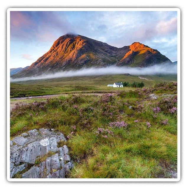 DOPASTICKER Glencoe Scottish Highlands Scotland Decorative Laptop ...